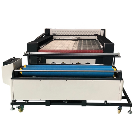 Automatic large-format fabric laser cutting machine - Shandong ...
